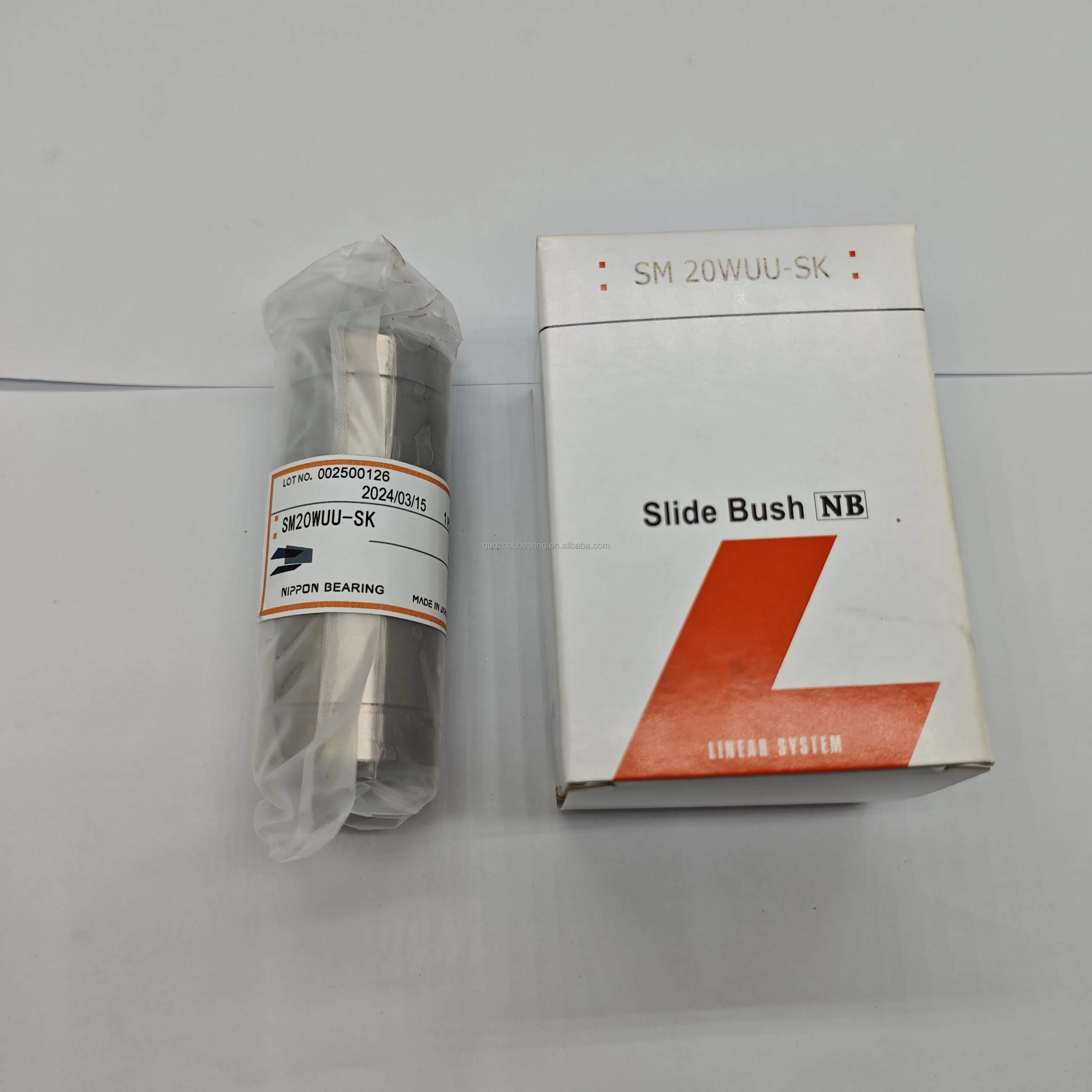 Japan NB Linear Bearing Slide Bush SM20WUU-SK Pillow Block Slide Unit ...