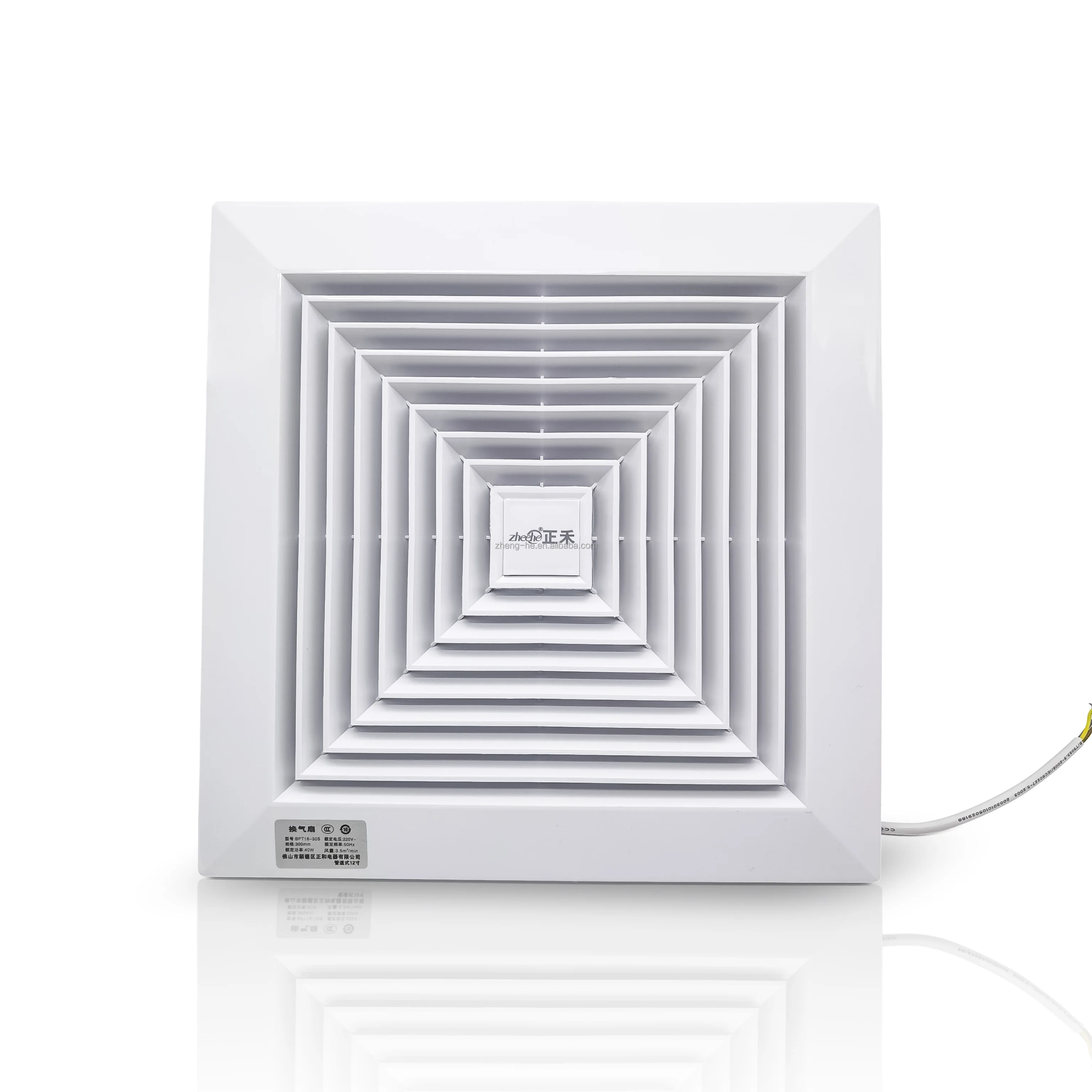 10 Inch Ceiling Exhaust Fan 300*300 Ventilating Fan/hotel Room Fan ...