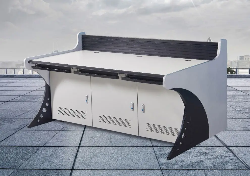 Standard Command Center Console Furniture Monitor Operator Workbench - Buy Monitor Console ...