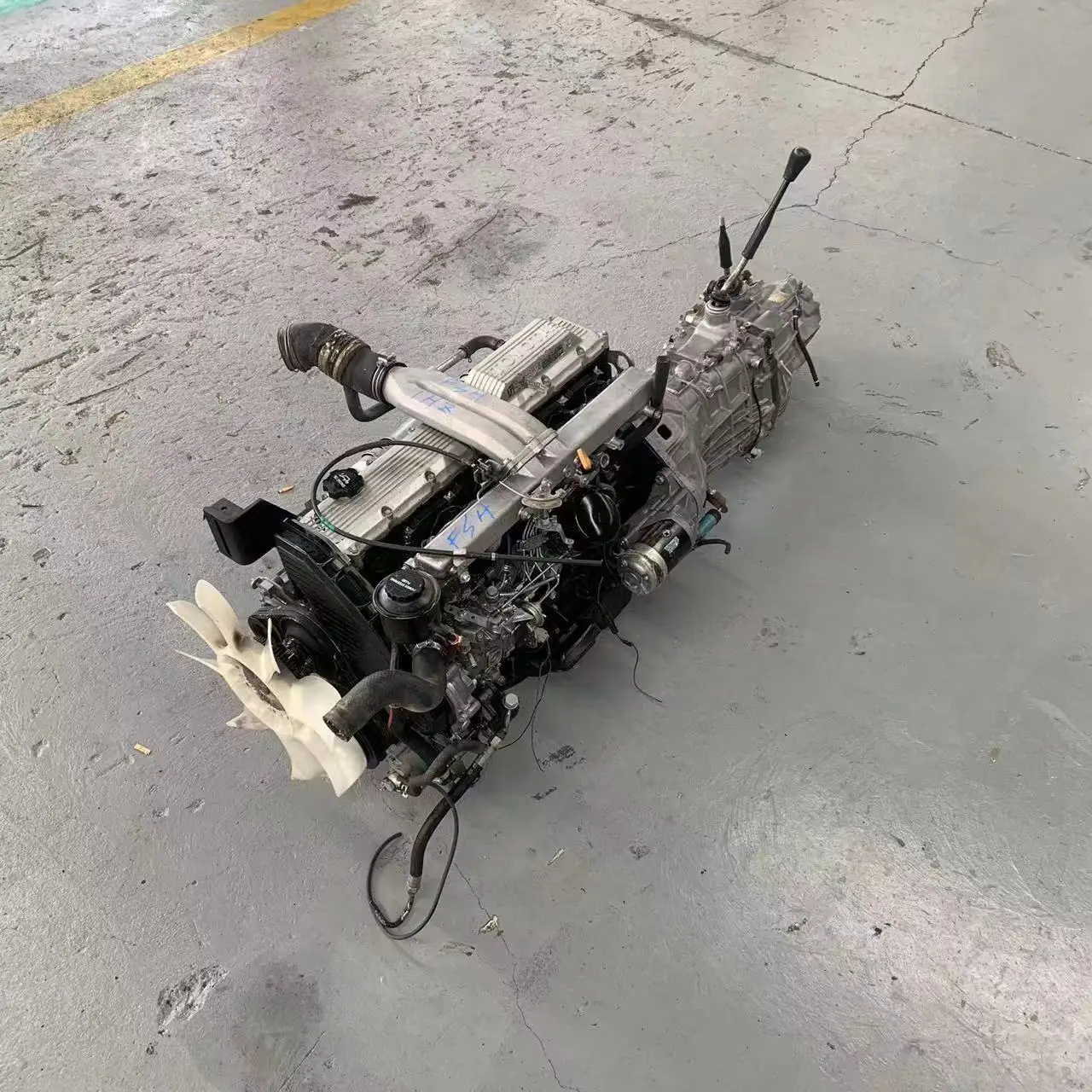 1HZ Used diesel Engine for Toyota Land Cruiser 4 Cylinders Engine ...