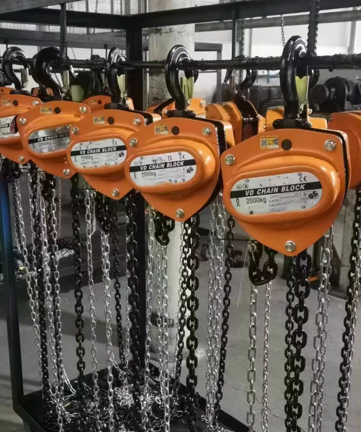 Customized Hand Chain Hoist Triangle Lifting Hoist Chain Block,2-ton ...