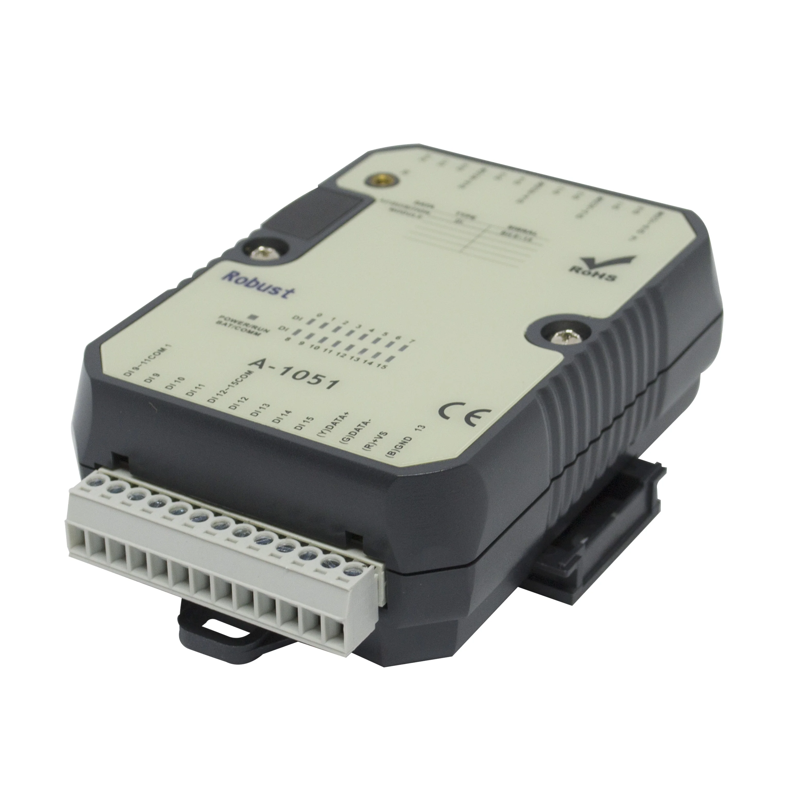 โมดูลอินพุตดิจิตอล16DI โมดูล Modbus I/O ระยะไกล RS-485 (A-1051 ...