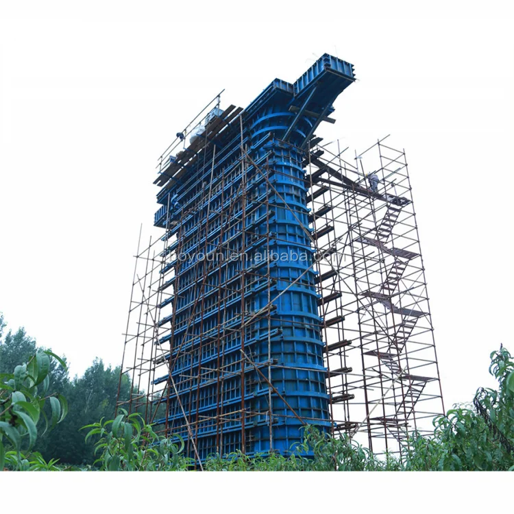Highway railway column pier formwork for Southeast Asia market| Alibaba.com
