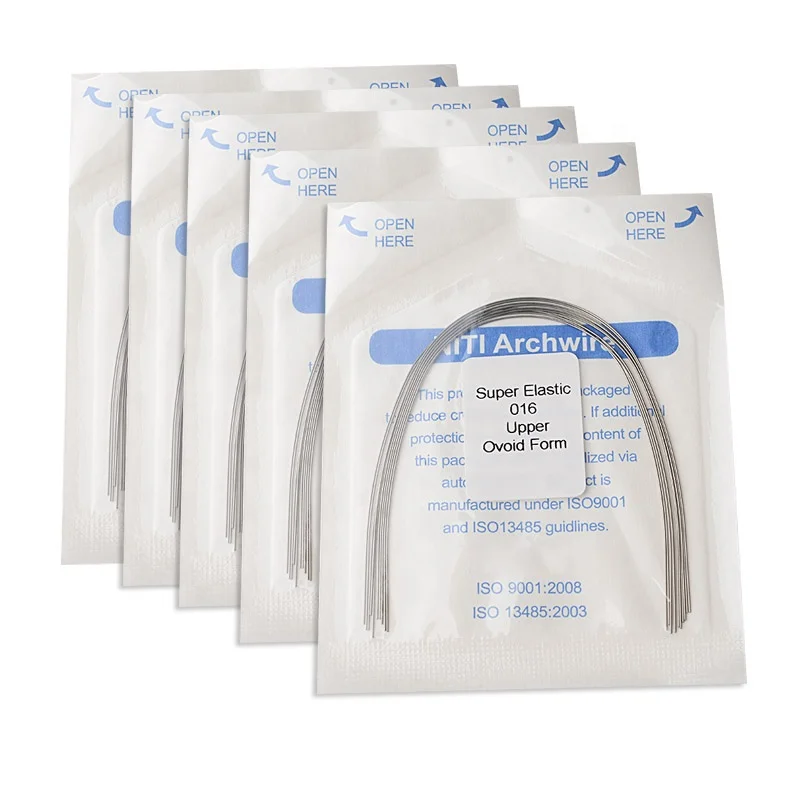 Azdent Orthodontic Niti Super Elastic Archwire 016uper Dental Arch Wire ...