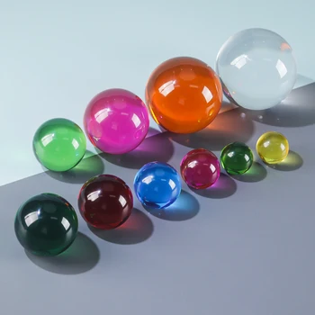 Customize Clear Acrylic Balls Large Acrylic Sphere Resin Colorful Balls ...