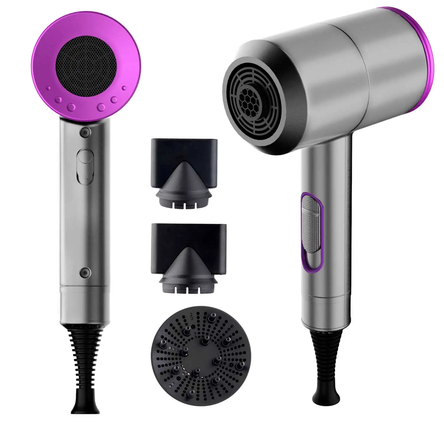 Slim Hammer Hair Dryer Professional Salon Use Bldc Blow Hair Dryer ...