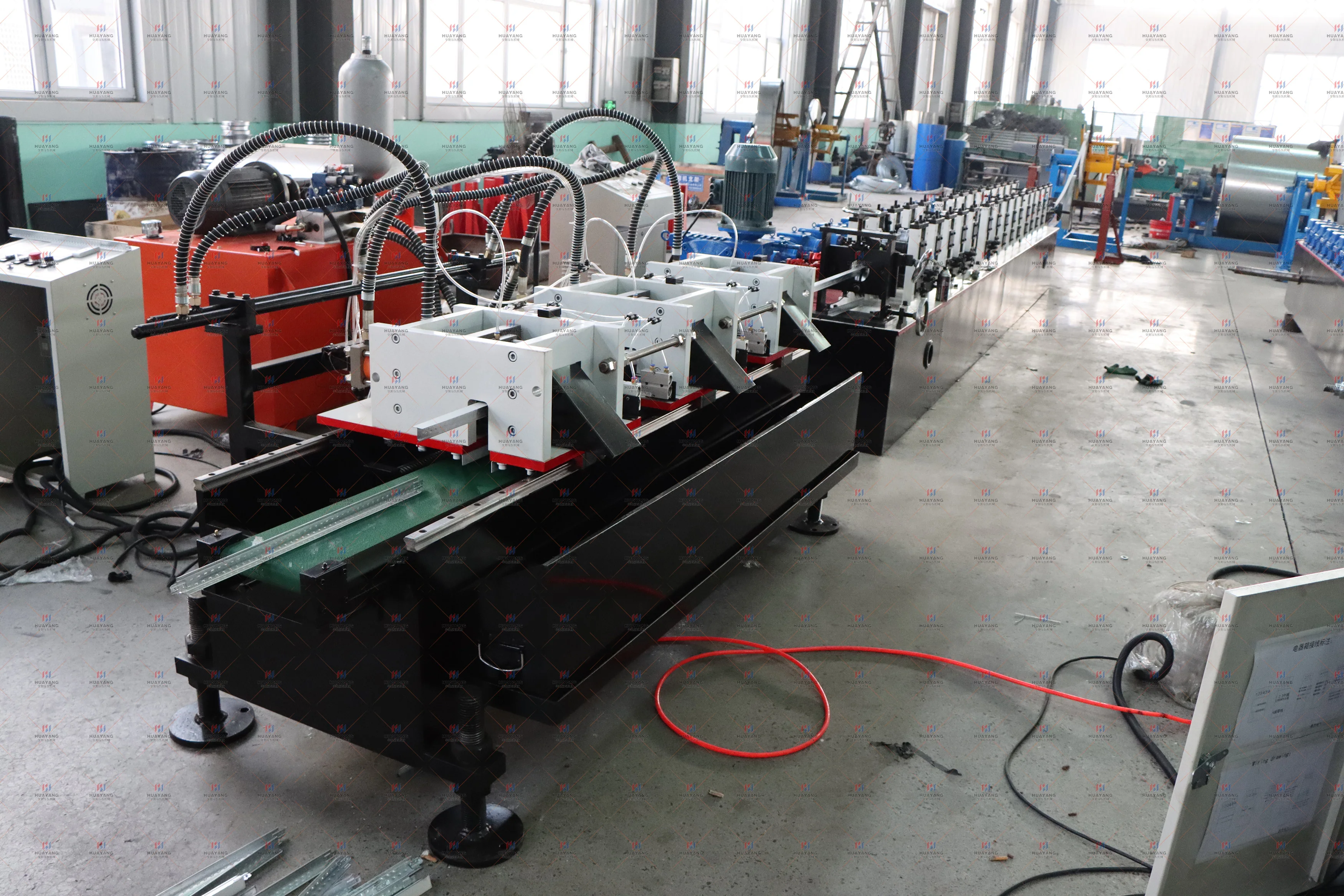 Gypsum Board Ceiling Grid Roll Forming Machine - Automatic