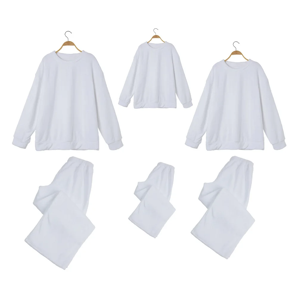 Sublimation Paper Blank Fleece Pajamas,Blank Warm Pjs For Sublimation ...