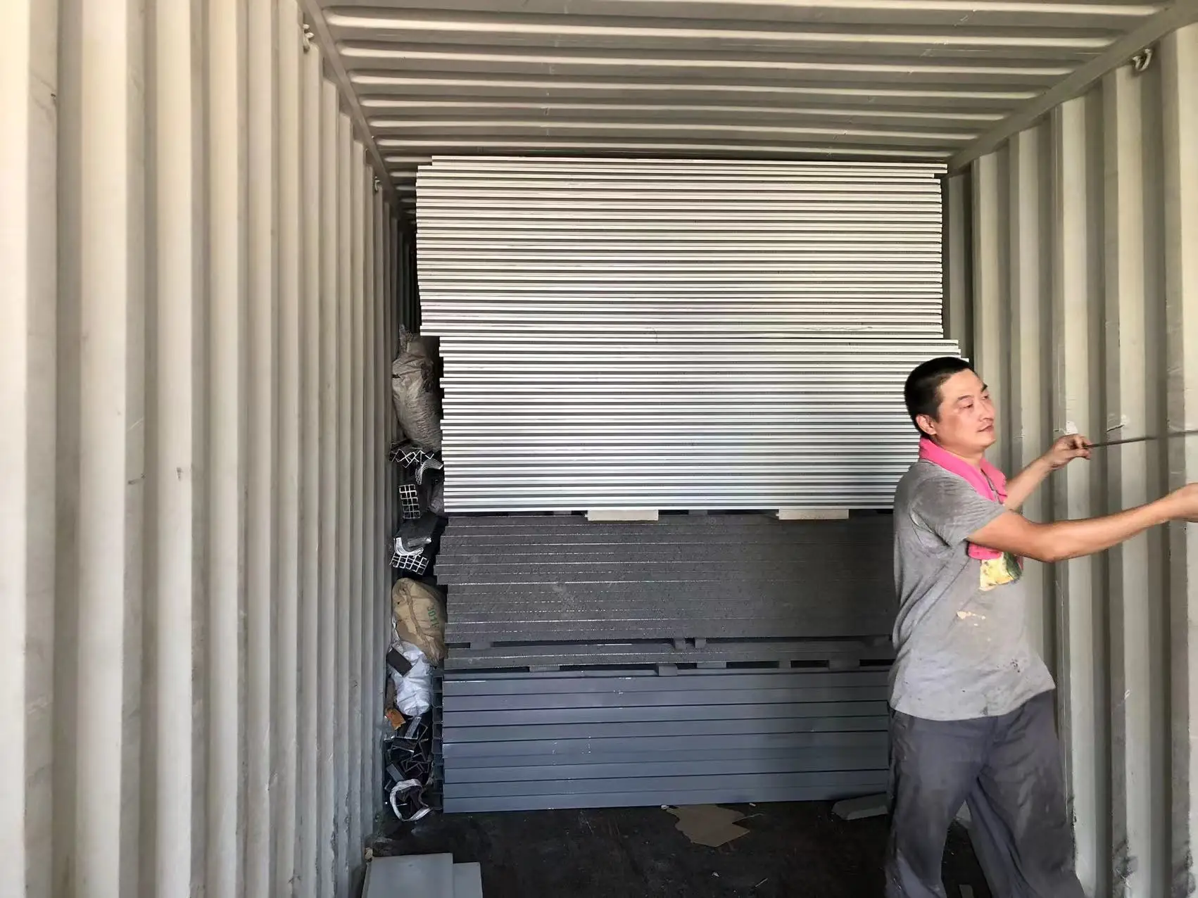 Customized CKD Dry Shipping Container Assembly Truck Van Body Cargo Box ...