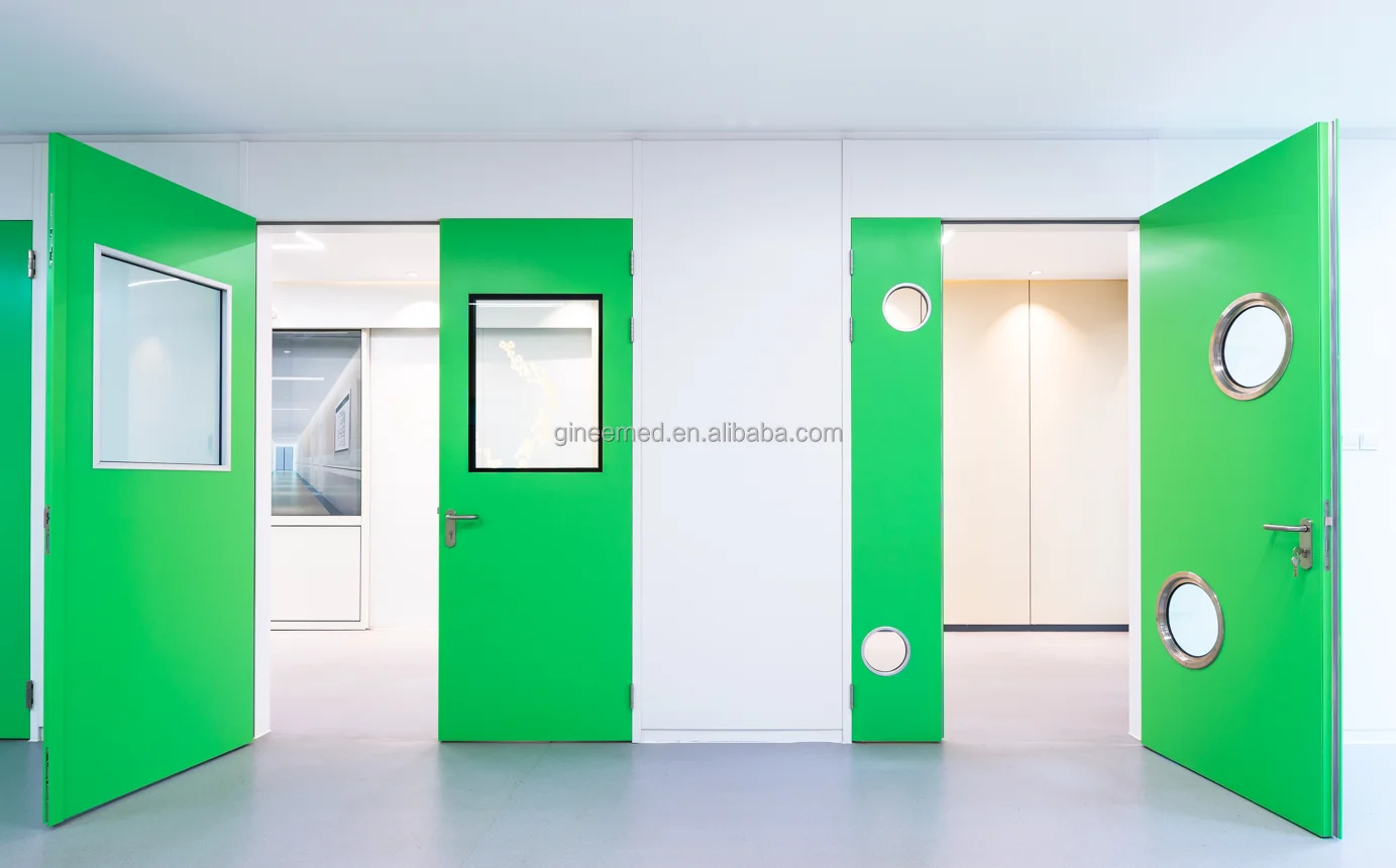 Ginee Medical Gmp Standard Hospital Automatic Hermetic Airtight Sliding ...