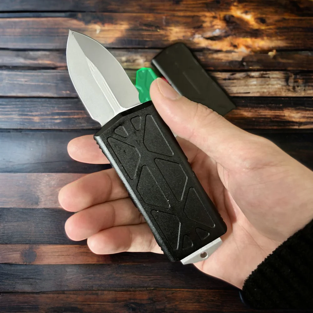 Custom Knife Pocket Outdoor Tactical Otf Cnc T6061 Aluminum Handle D2 ...