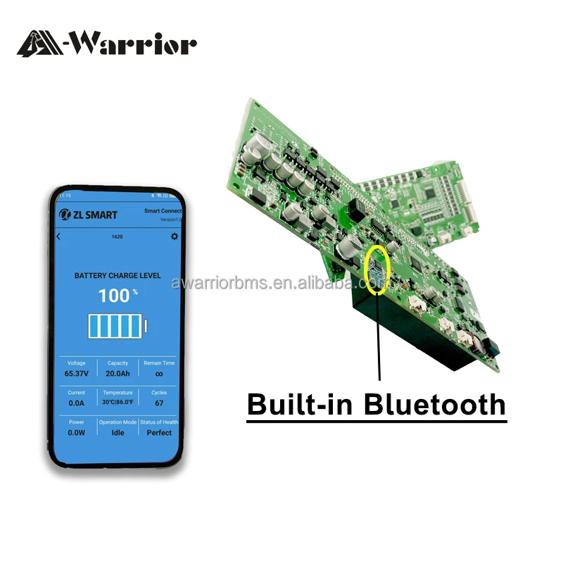 A-warrior Off-grid Bms 64-208s High Voltage 750v Master Slave Bcu Bmu ...