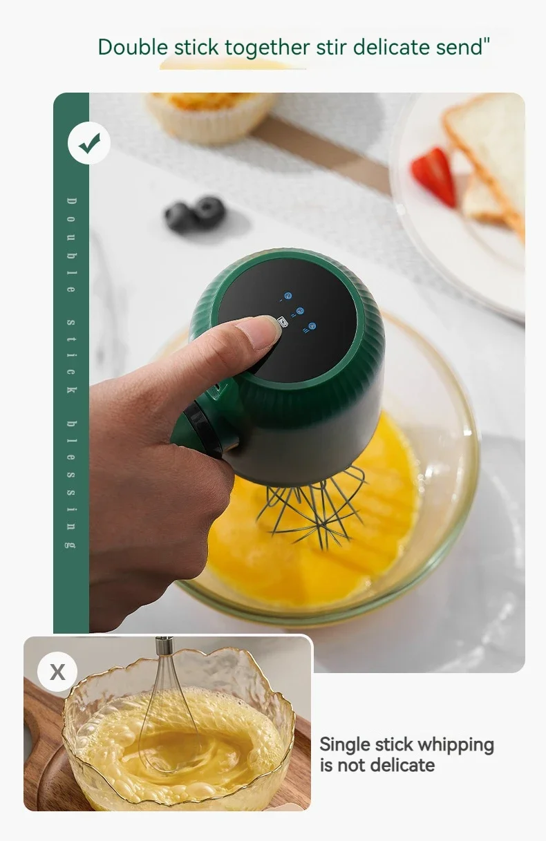 Cream Whipper Wireless - Rechargeable Electric Whipping Tool Whipped ...