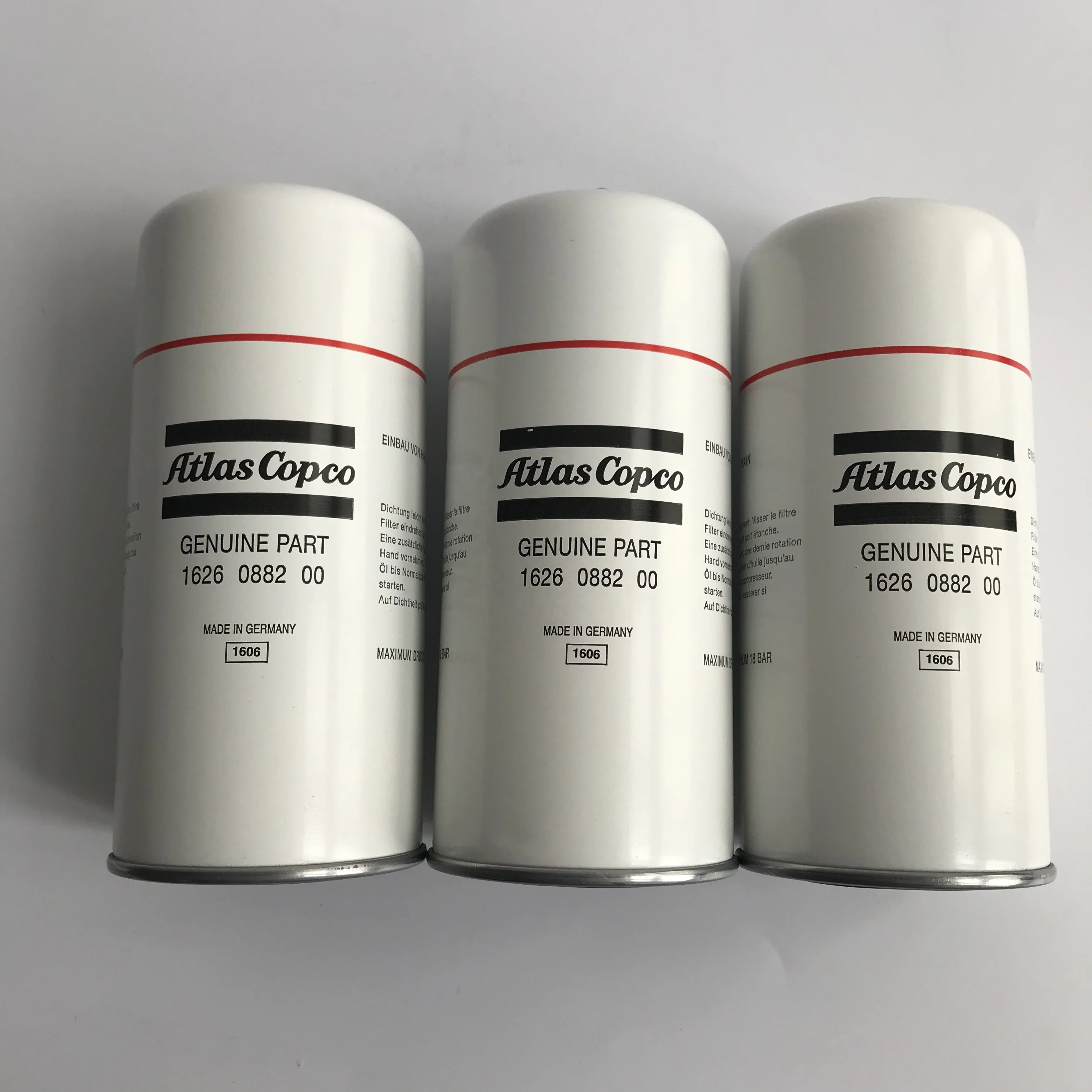 Atlas Air Compressor Oil Filter Element 1626088290