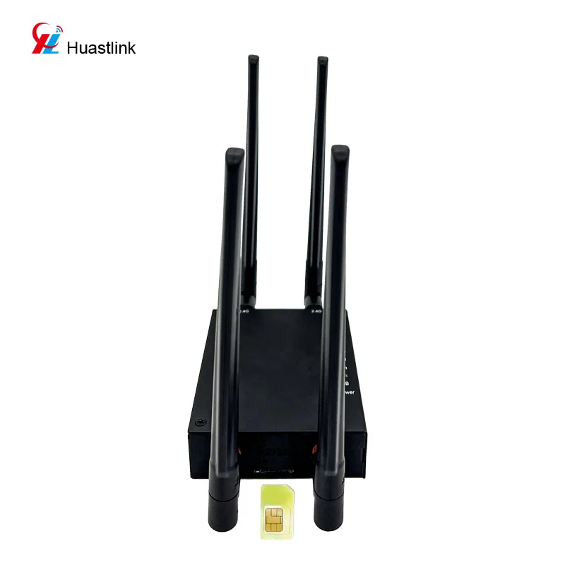 Din Rail Mounting Rugged Hc540 Industrial 3g Lte 4g Vpn Router With Sim ...