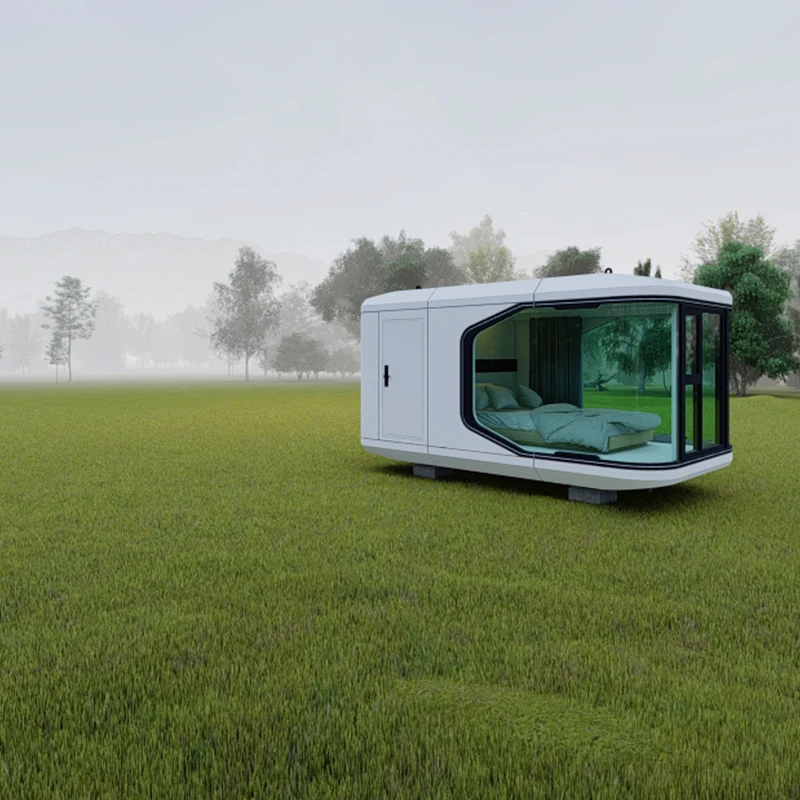 Modern Hurricane Proof Resort Steel Frame Cabin Tiny House ...