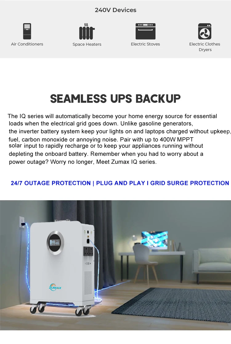 Zumax Home Energy Storage System off Grid Solar System Lifepo4 Battery ...