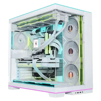 Lian Li O11 Dynamic Evo Rgb White With Argb Strips Pc Case Gaming ...