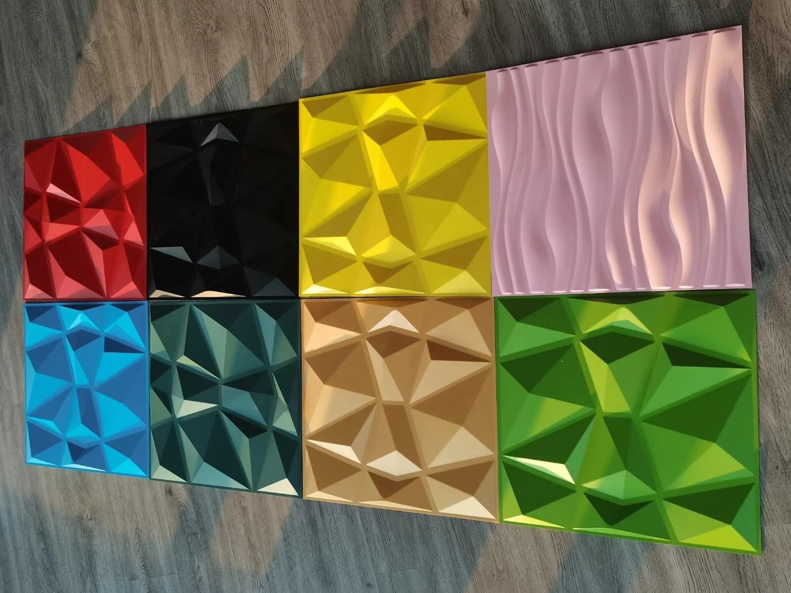 Light Luxury Decorative Wall Cladding Panel Easy Installation 50x50CM Waterproof Ceiling Panels ...