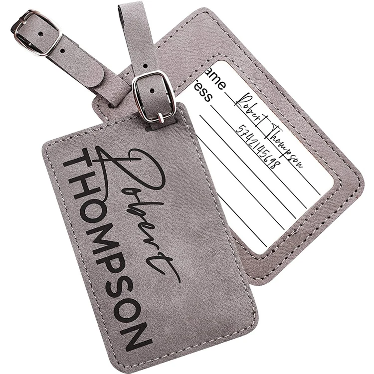 Personalized Custom Logo Portable Travel Luggage Tags