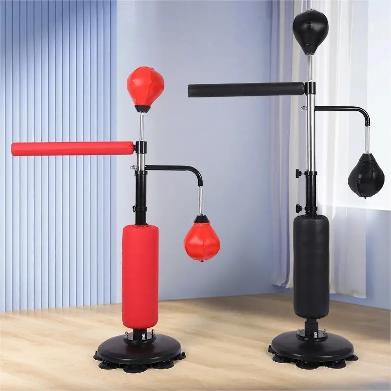 Speed Bags Boxing With Spinning Bar,Height Adjustable Speed Trainer ...