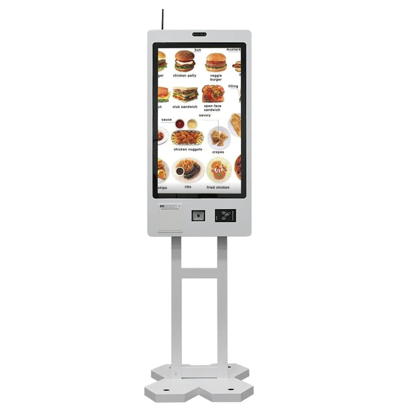 Alibaba.com: Crtly 27 Inch touch screen fast food ordering kiosk with ...