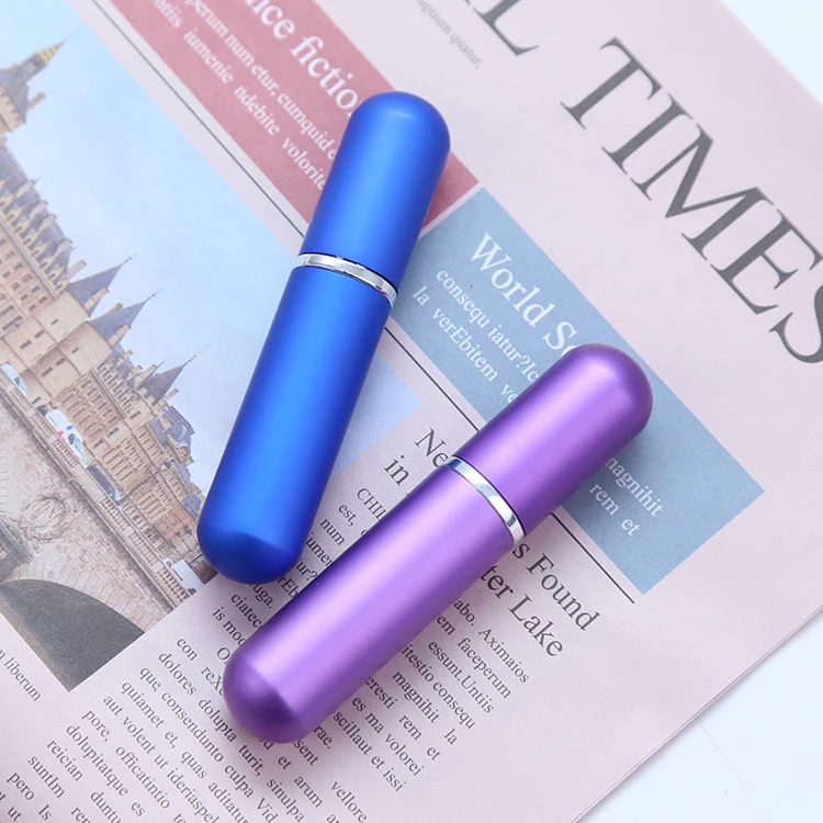 Factory Sale Round 10ml Twist Up Metal Spray Bottle 8ml Aluminium ...