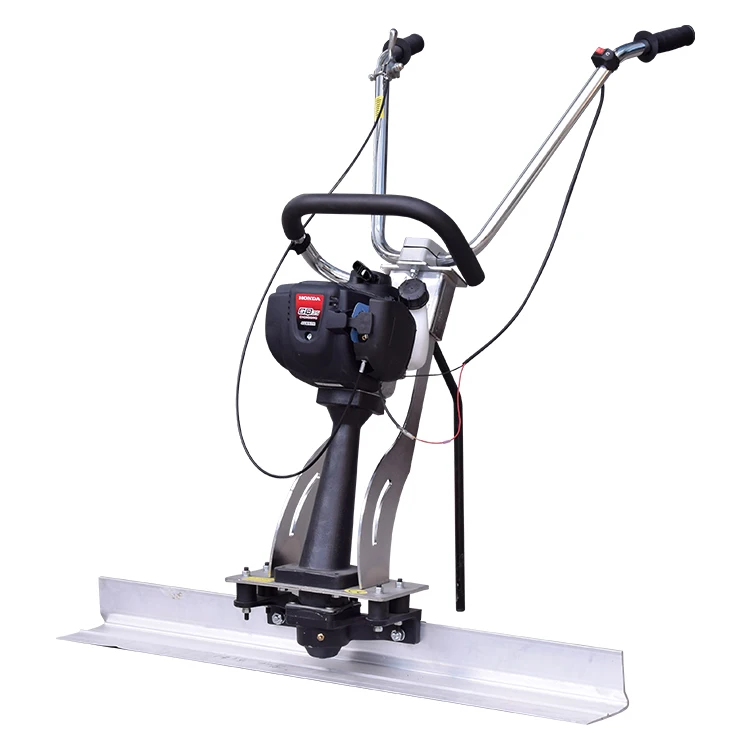 Stainless Steel Curved Body Gasoline Engine Concrete Screed Vibrator ...