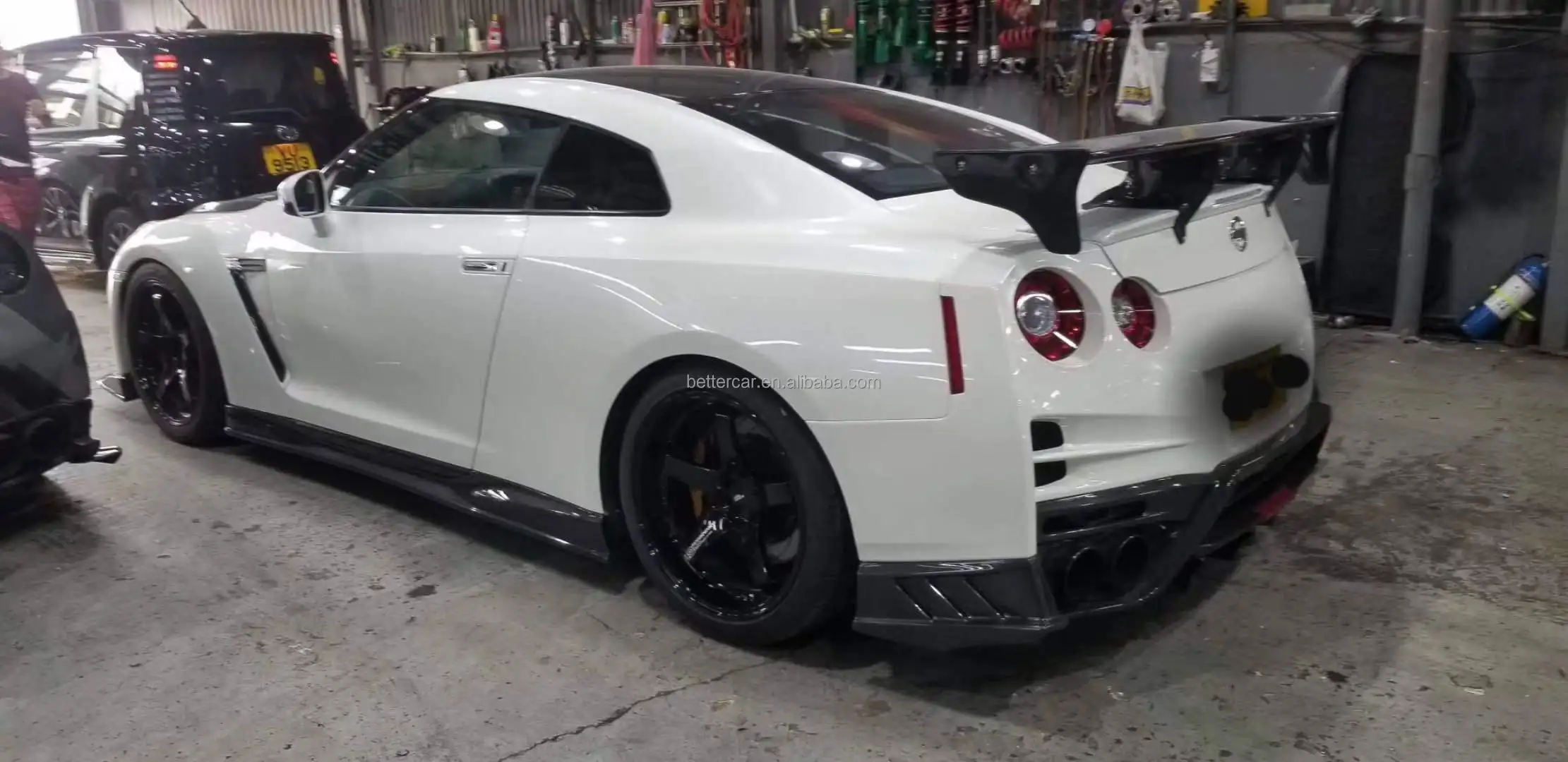 High Quality Carbon Fiber Rear Spoiler for 2008-2019 NISSAN GTR R35 to ...