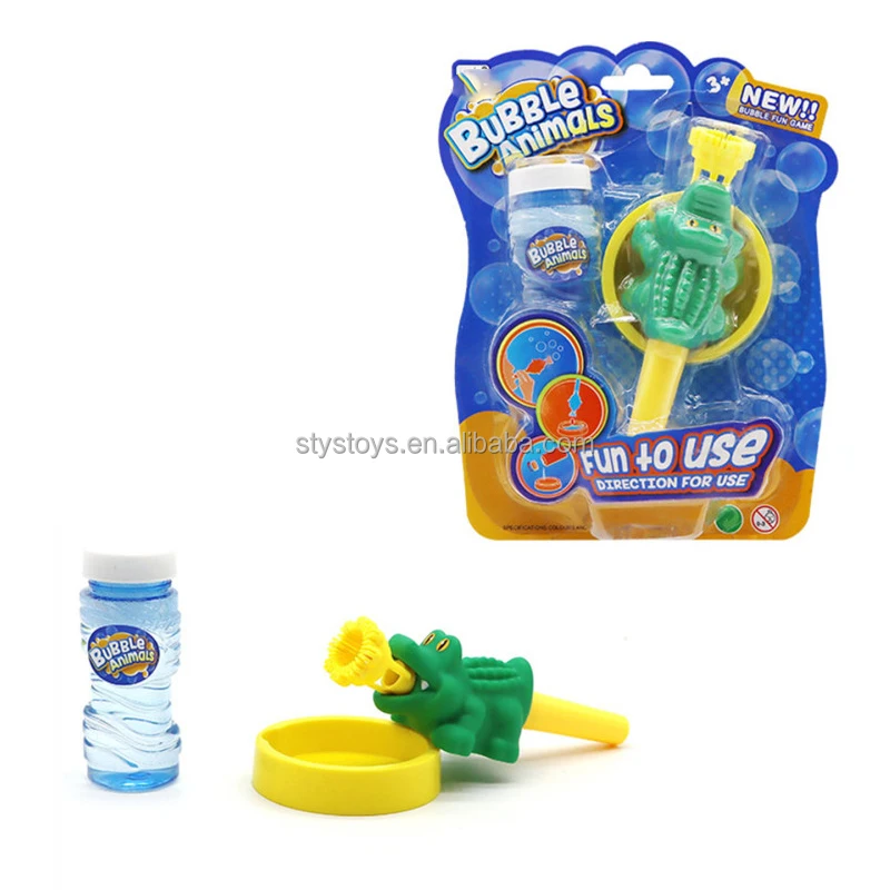 Cartoon Animal Blowing Bubble Stick Toys Bubbles Wand Toy With Bubbles ...