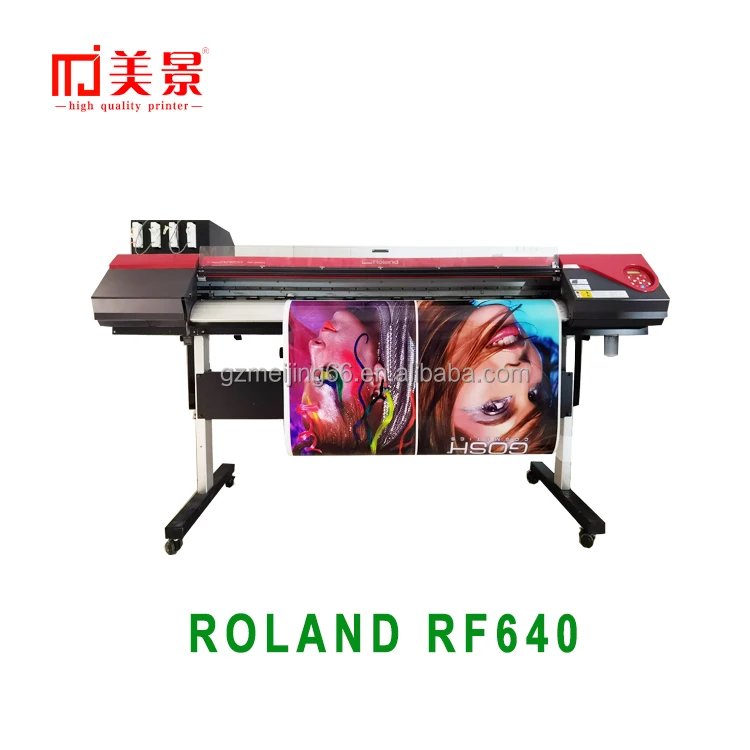Used Roland RF-640 Printer - Eco Solvent Printing Machine