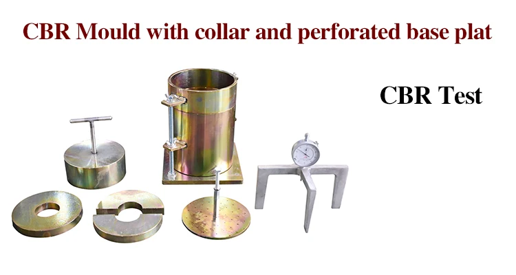 ASTM Standard Steel CBR Test Mould - Reliable Soil Testing