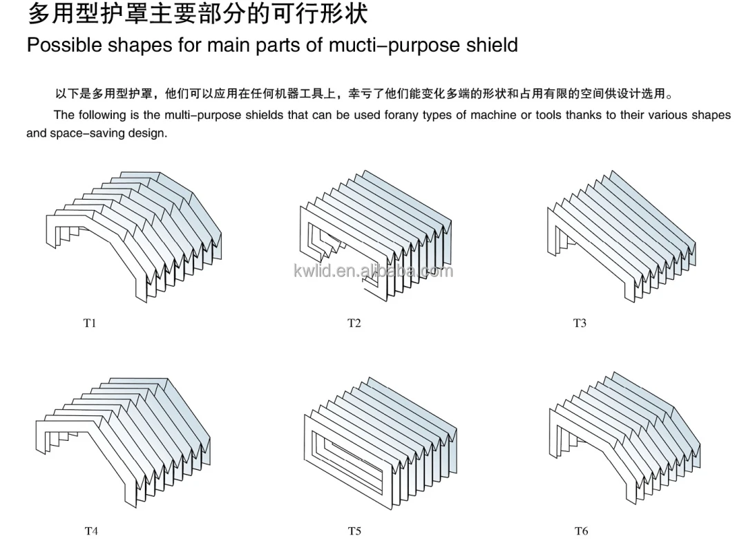 Nylon Flexible Bellows Covers For Plastic Welding Machine - Oem
