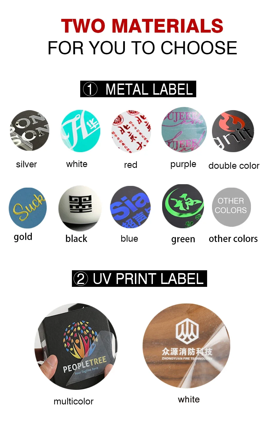 UV Transfer Sticker Custom Design - Waterproof & Durable