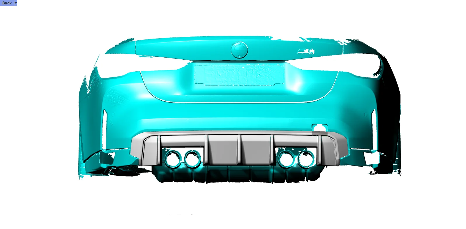 Bmw G80 M3 G82 G83 M4 Carbon Fiber Rear Diffuser - Oem & Odm Available