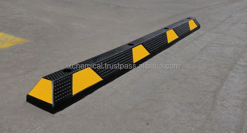 High Quality 1830mm Heavy-Duty Automotive Rubber Wheel Block Car Park ...