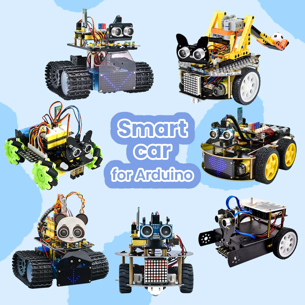 Robot Vehicle Kit - Smart Programmable Robot Kits for Teens
