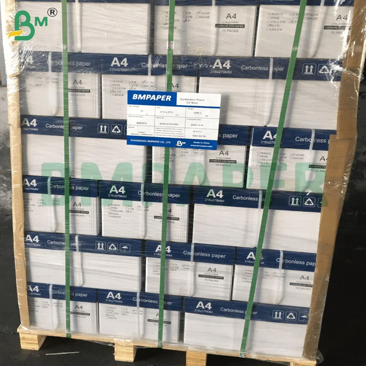 75gsm 80gsm Carbonless Copy Paper CB CFB CF 15 1/2 " 19" Widths ...
