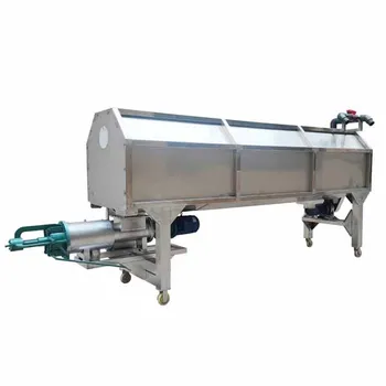 High Efficiency Solid Liquid Separating Manure Separator Chicken Pig Cow Dung Squeeze Manure ...