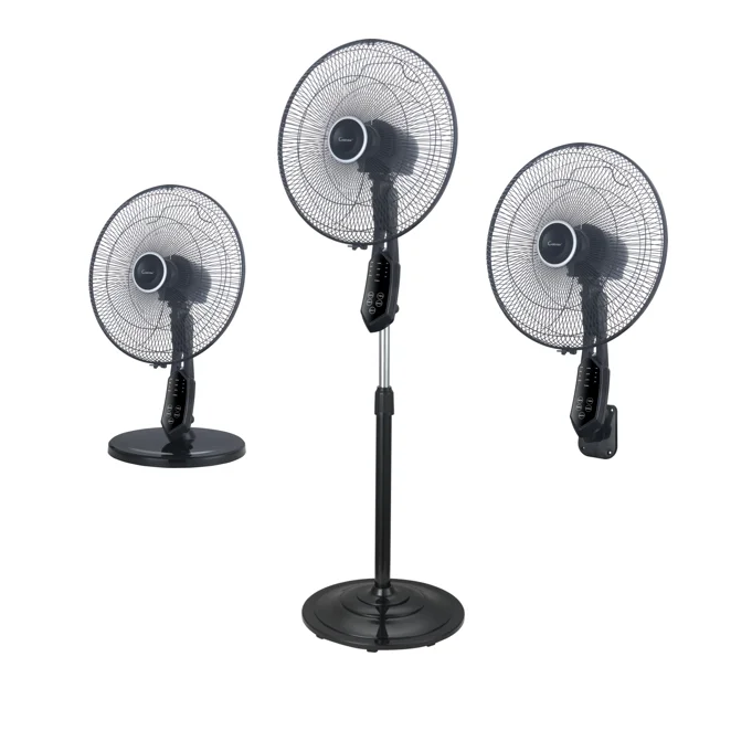 16'' 3-in-1 Stand Table Wall Fan Pure Motor Plastic Ventilation Fan for ...