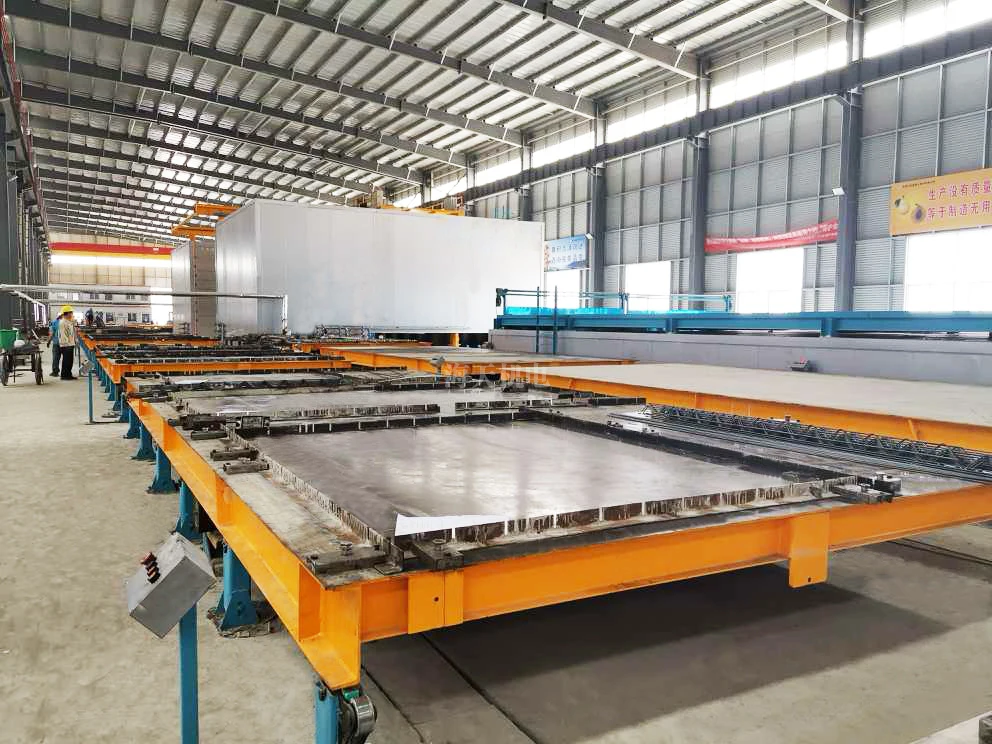 Precast Concrete Tilting Table for Efficient Wall Production