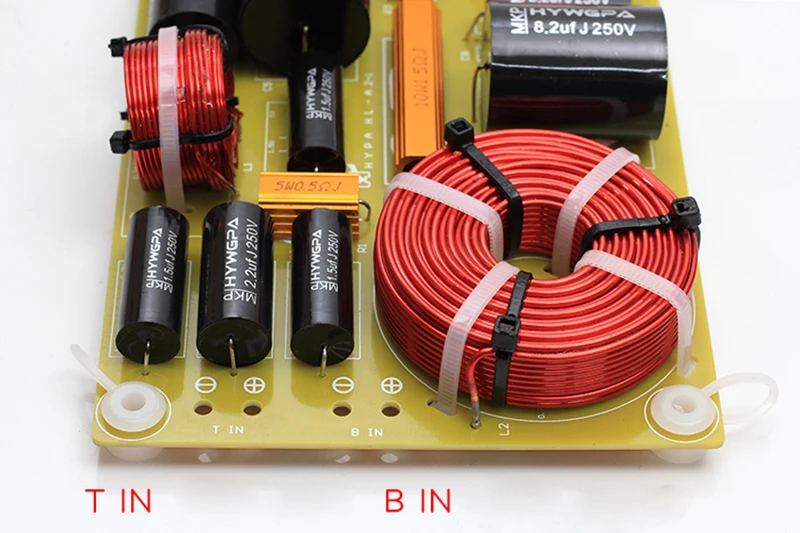2 Way Hifi Audio Treble Bass Crossover Filters - 200W