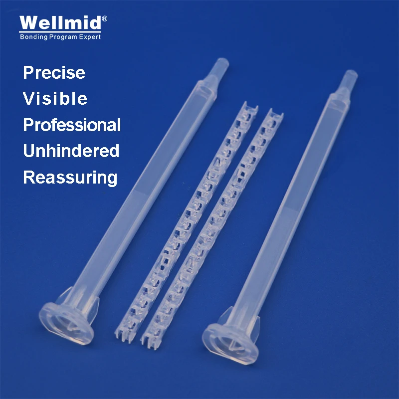 Original Plastic Turbo Bayonet Static mixer tube Consistent high ...