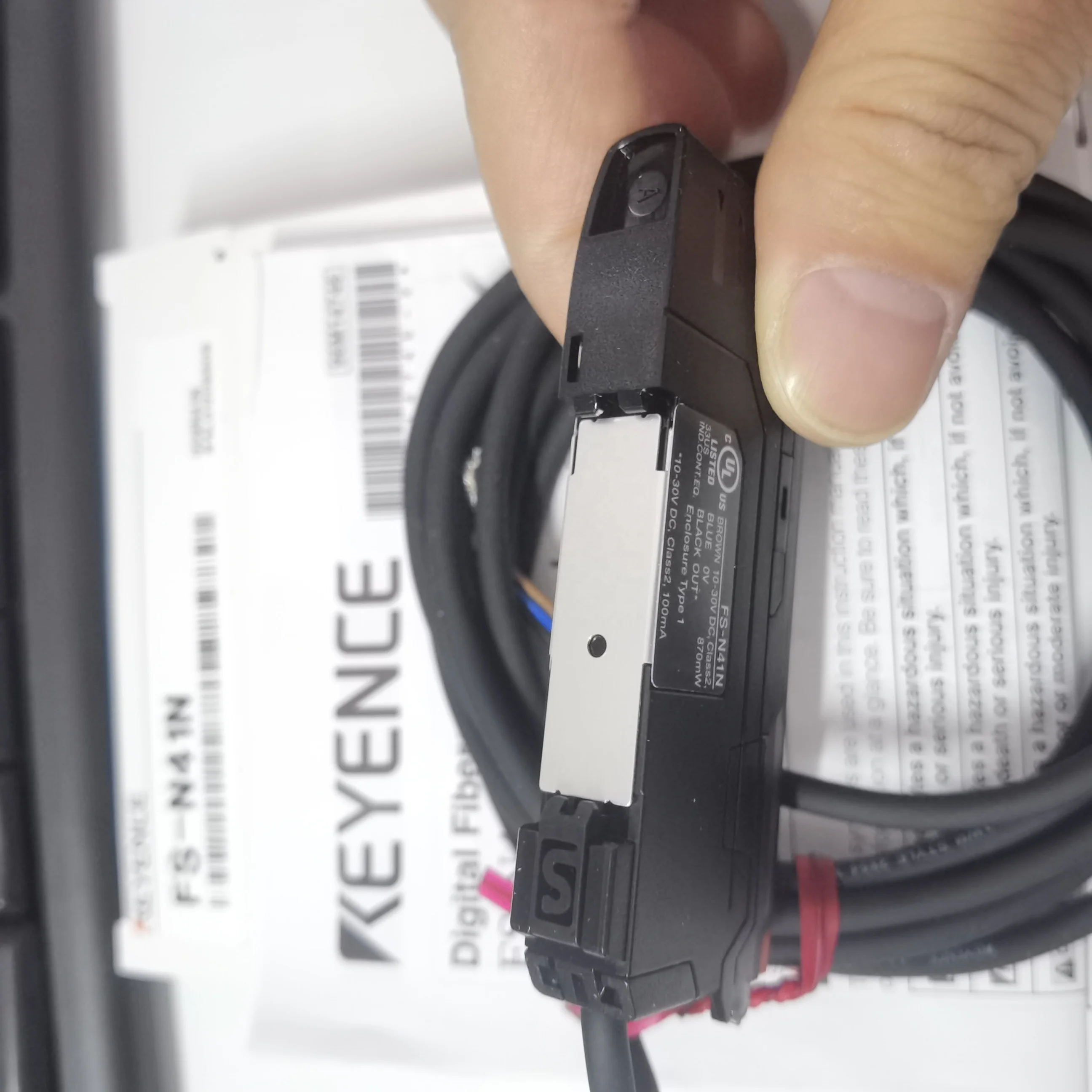 Keyence Fs-n41n Digital Fiber Optic Sensors Fiber Amplifier Cable Type Main Unit Pnp - Buy ...