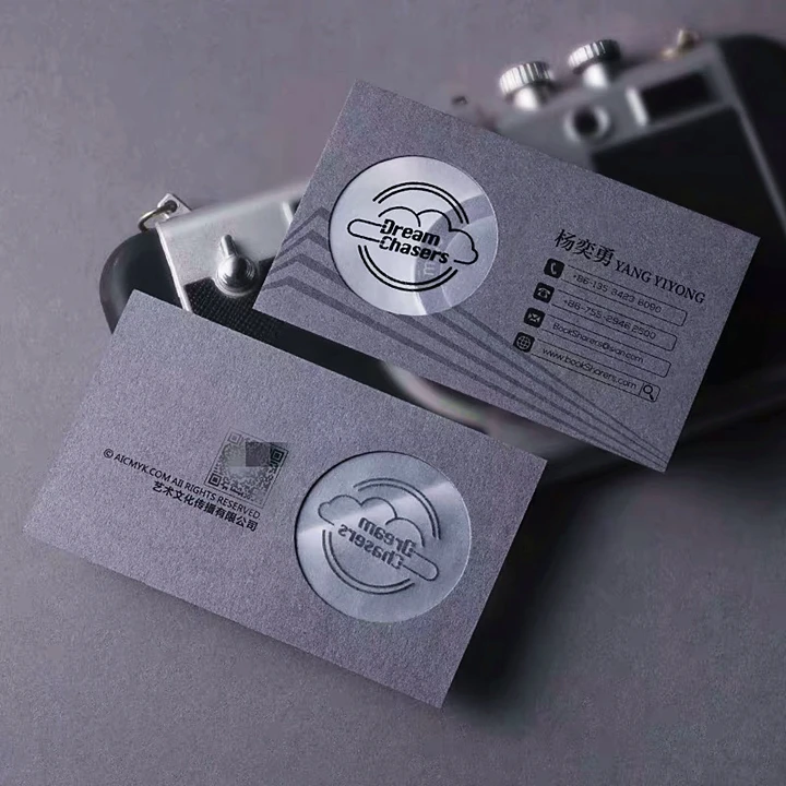 Good Price of China Manufacturer Business Card Embossed Business Card ...