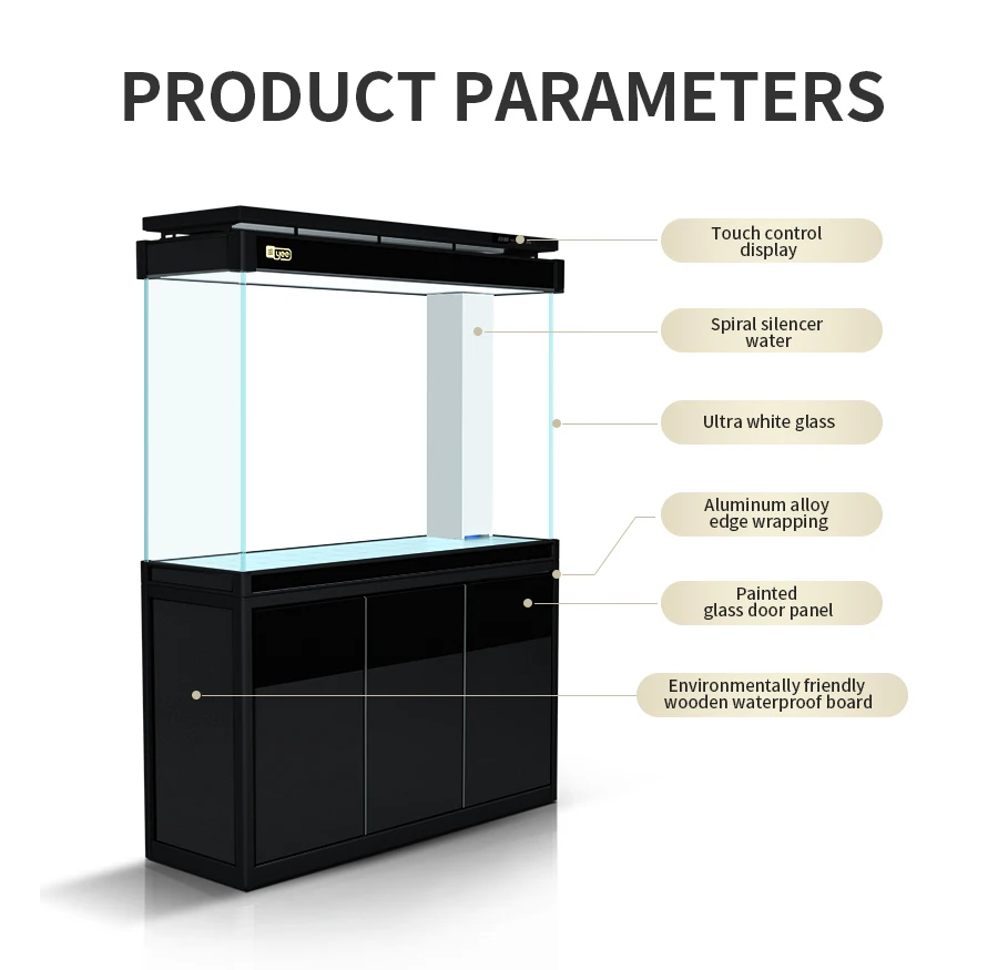 Wholesale Ultra White Glass Aquariums for Fish Breeding