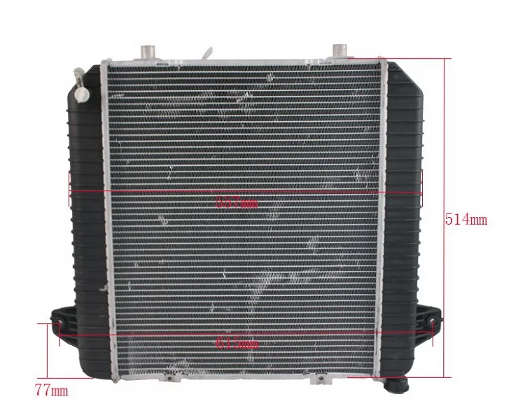 Aluminum Hydraulic Radiator 11HA-30170 for Hyundai/youko/d4bb