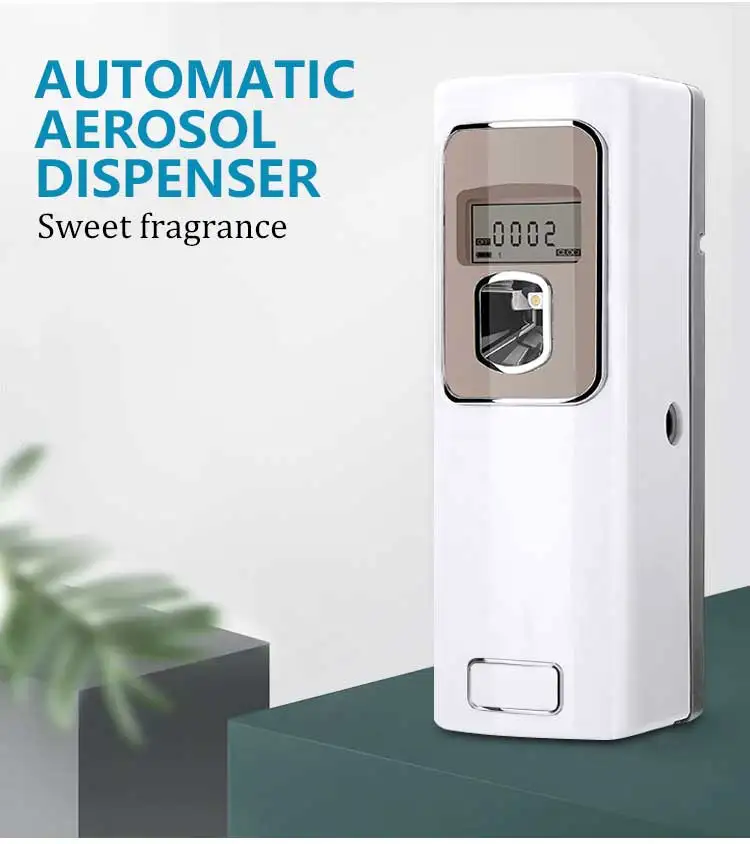 Automatic Perfume Toilet Spray Aerosol Dispenser Lcd D Battery Operated ...