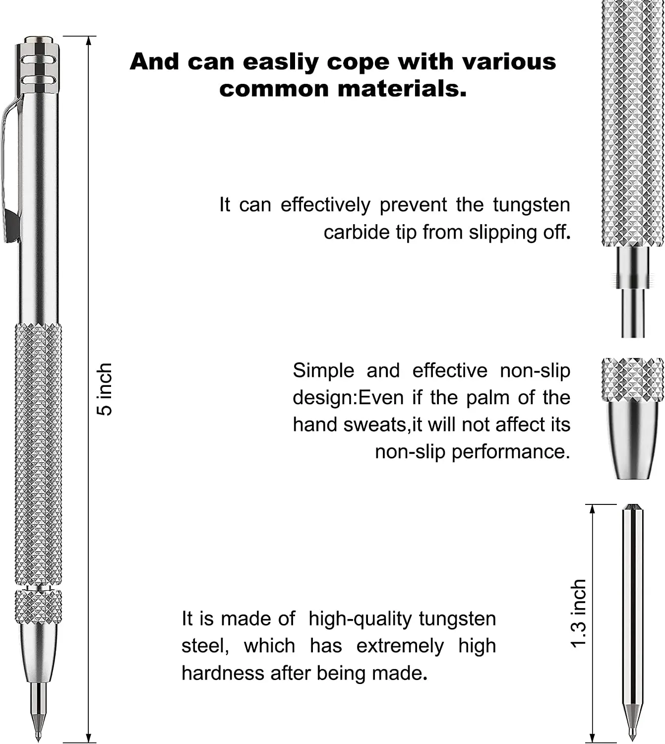 Bview Tungsten Carbide Scriber Pen - Precision and Durability