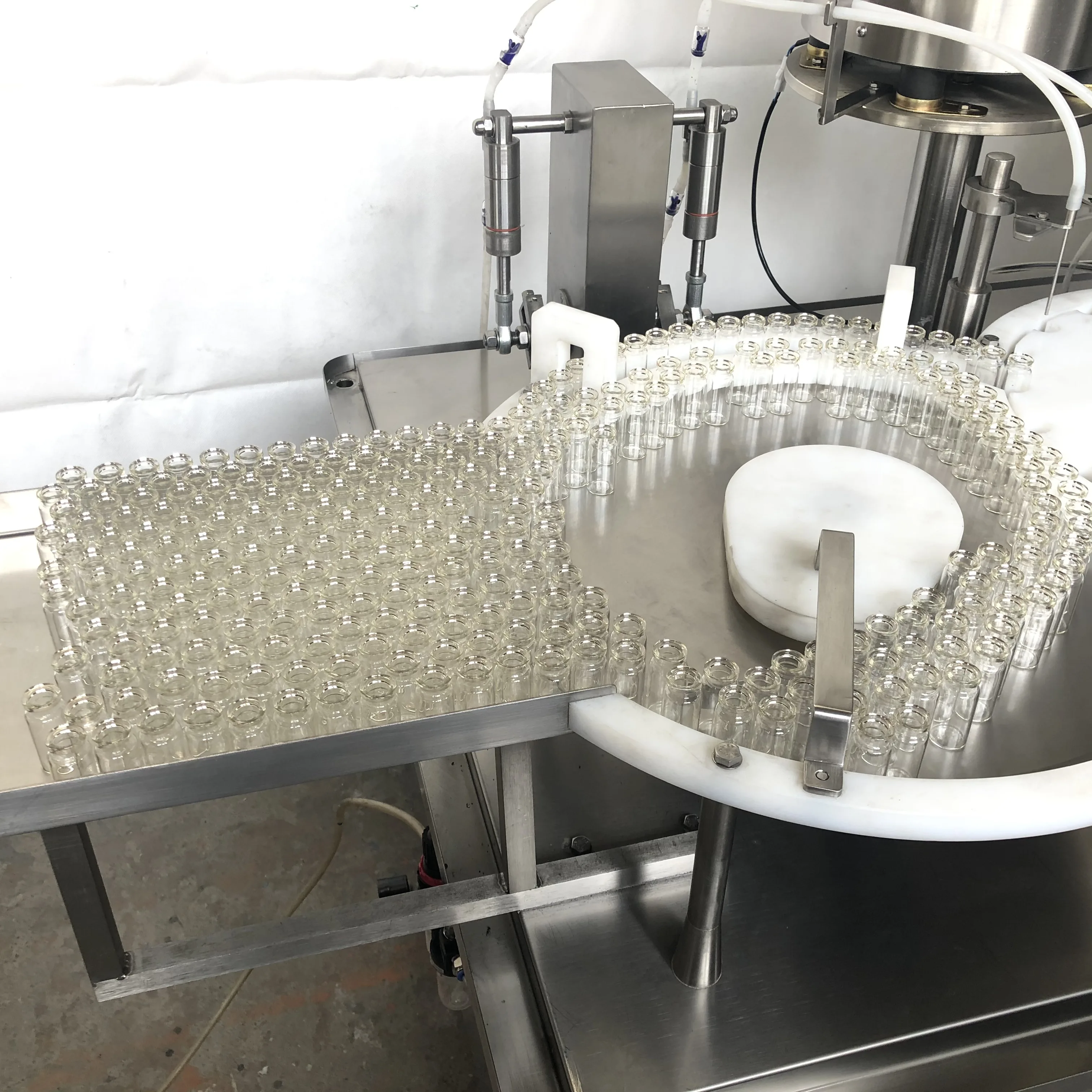 Sterilization Tunnel To Dry Automatic Biotechnology Glass Vial Liquid ...